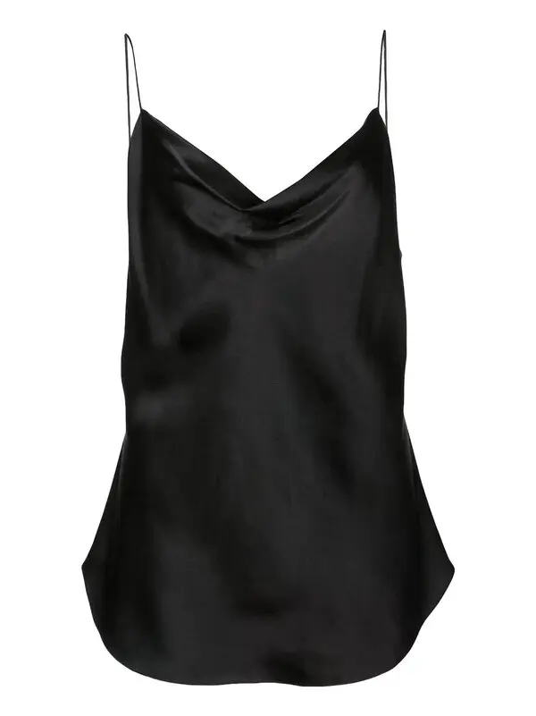 Cinq À Sept Cinq Á Sept Marta Silk Cami Top - Black