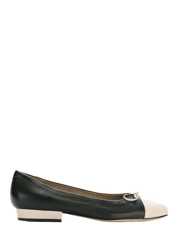 STUDIO CHOFAKIAN Round Toe Ballerinas - Black