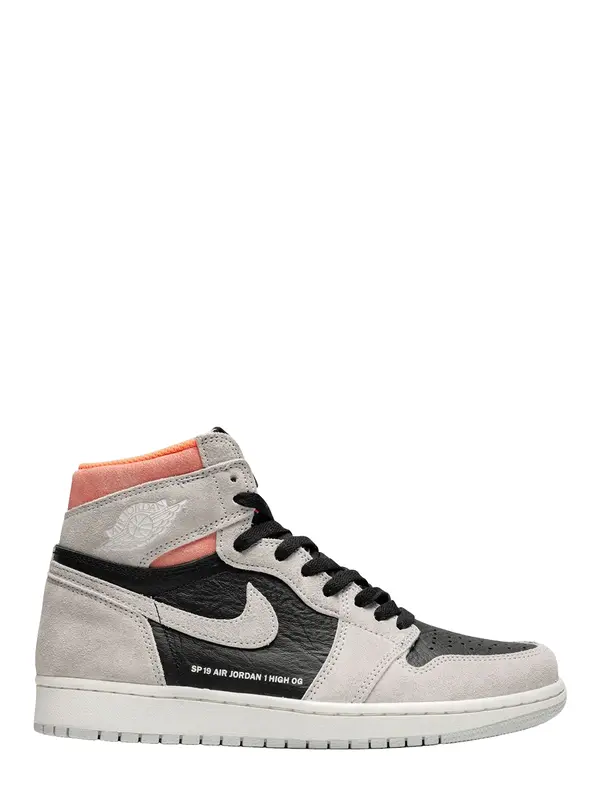 JORDAN Air 1 Retro High Og Sneakers - Grey