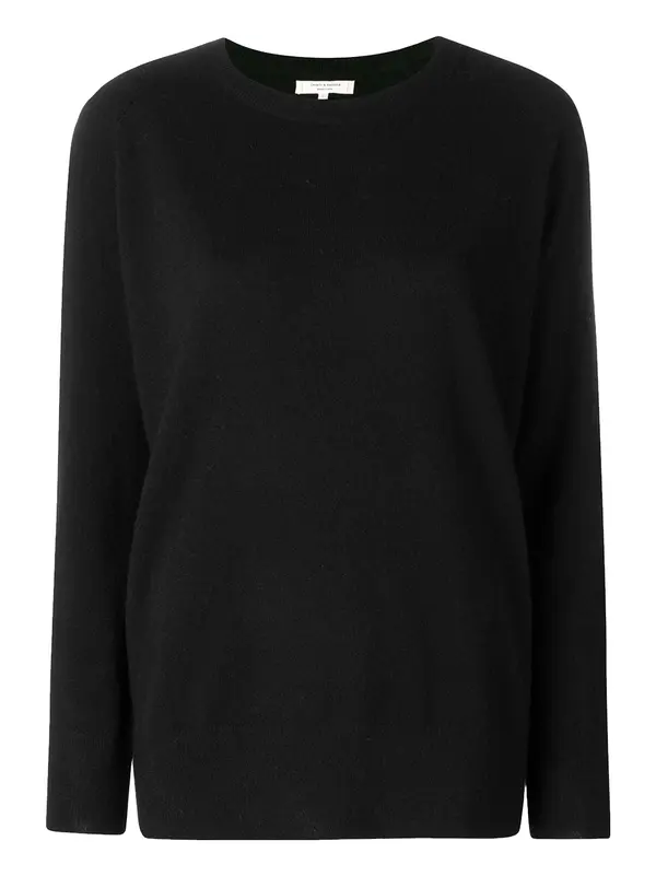 Chinti & Parker Slouchy Cashmere Sweater - Black