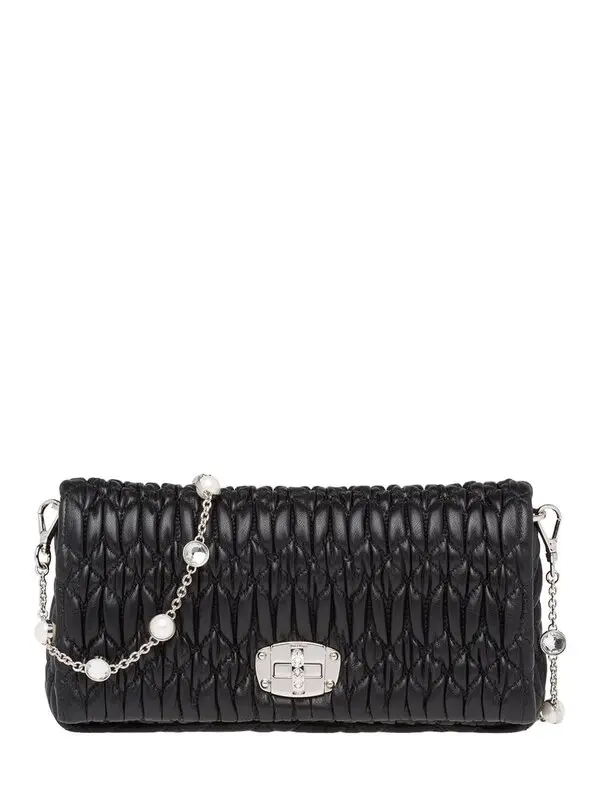 Miu Miu Crystal Bag - Black