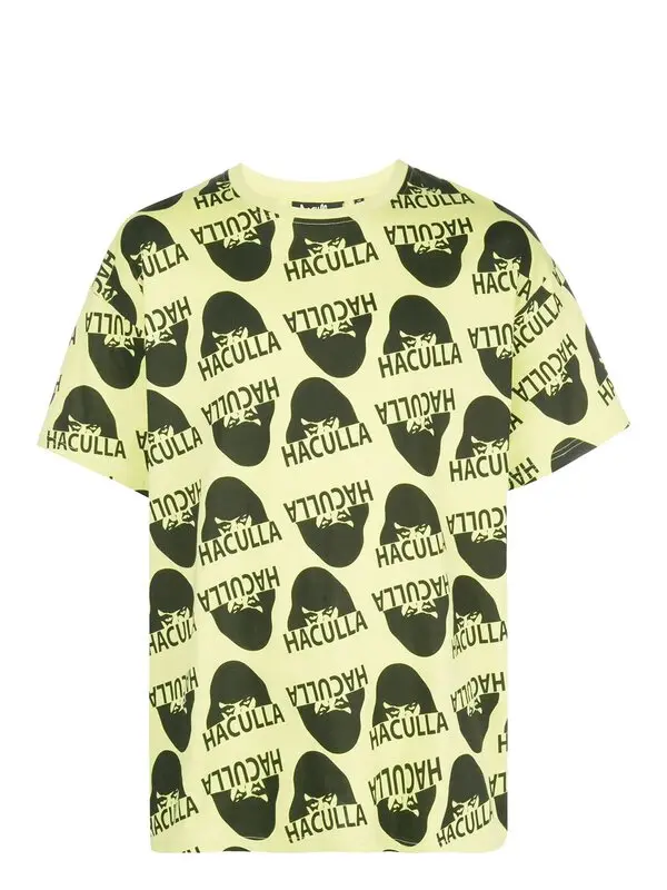 HACULLA. Watching You Drop-shoulder T-shirt - Green