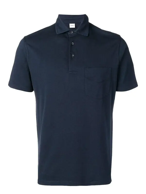Aspesi Basic Polo Shirt - Blue