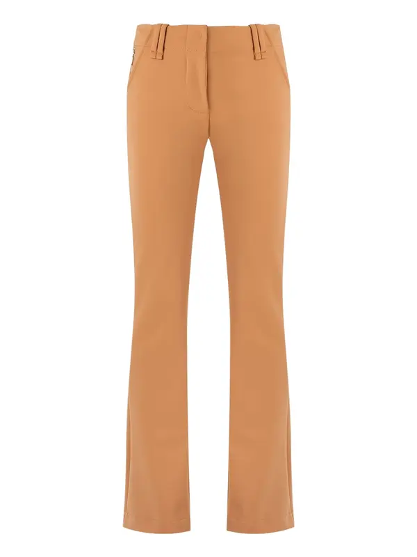 GLORIA COELHO Straight Trousers - Yellow