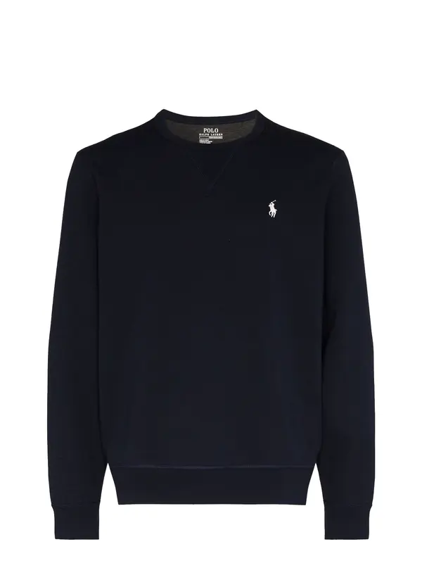 Polo Ralph Lauren Logo-embroidered Sweatshirt - Blue