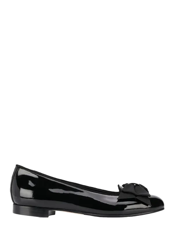 SCAROSSO Cloe Ballerina Shoes - Black