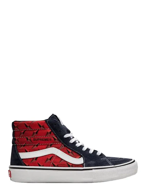 VANS X Supreme Sk8-hi Pro Diamond Plate Sneakers - Blue