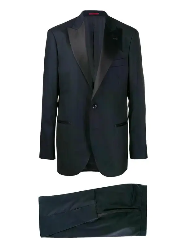 Brunello Cucinelli Peak-lapel Suit - Blue