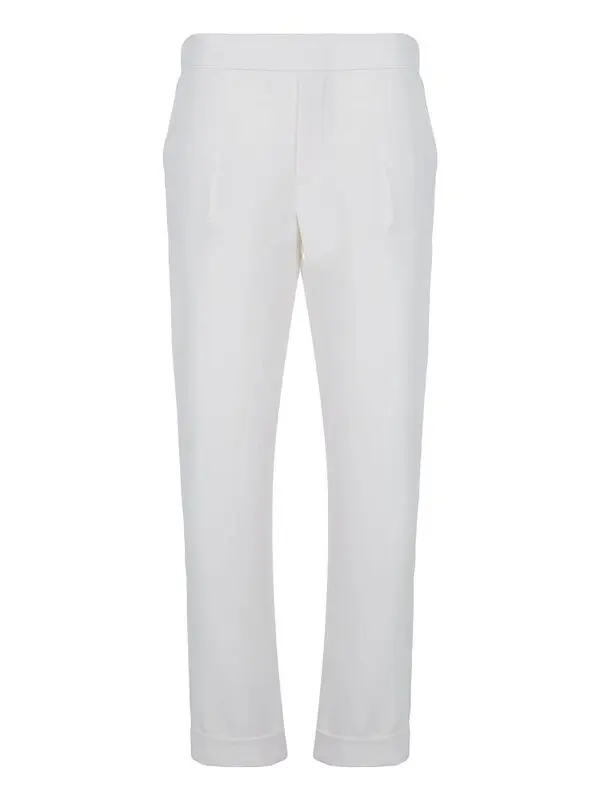 P.a.r.o.s.h Tapered Trousers - White