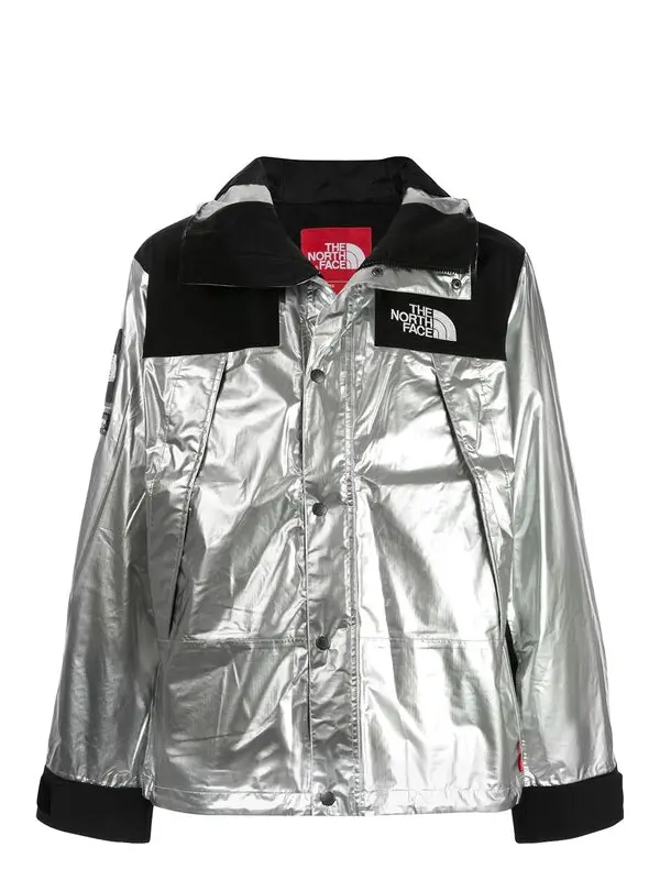 Supreme X The North Face Metallic Mountain Parka - Silver