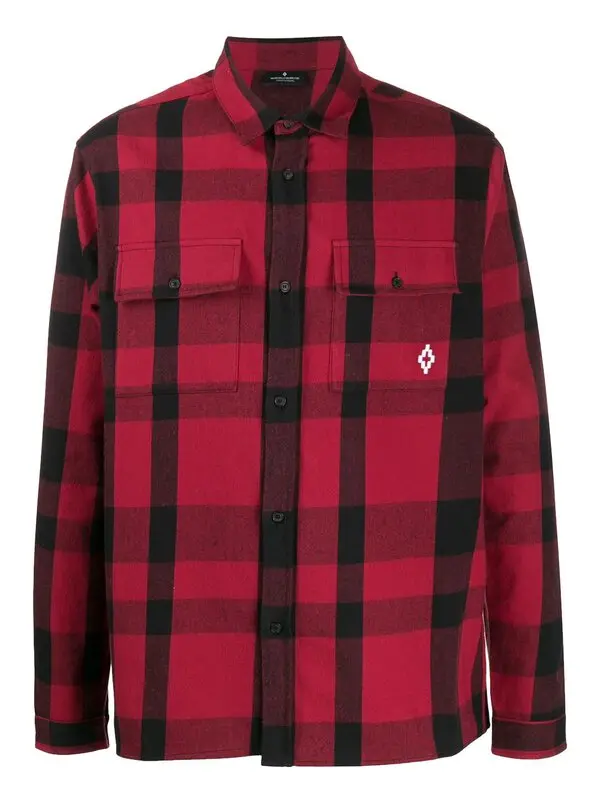 COUNTY OF MILAN Otromundo Check Shirt - Red