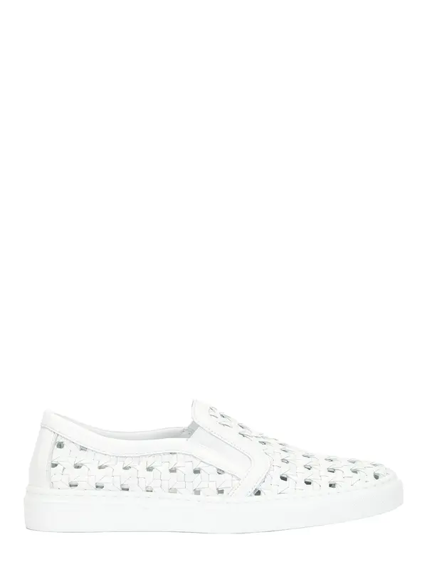 MADISON.MAISON 25mm Woven Sneakers - White