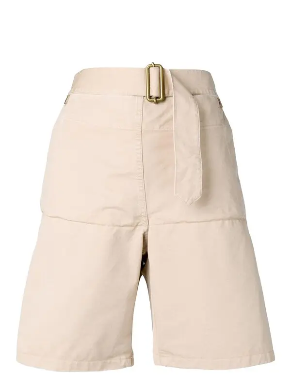JW Anderson Fold Front Utility Shorts - Brown