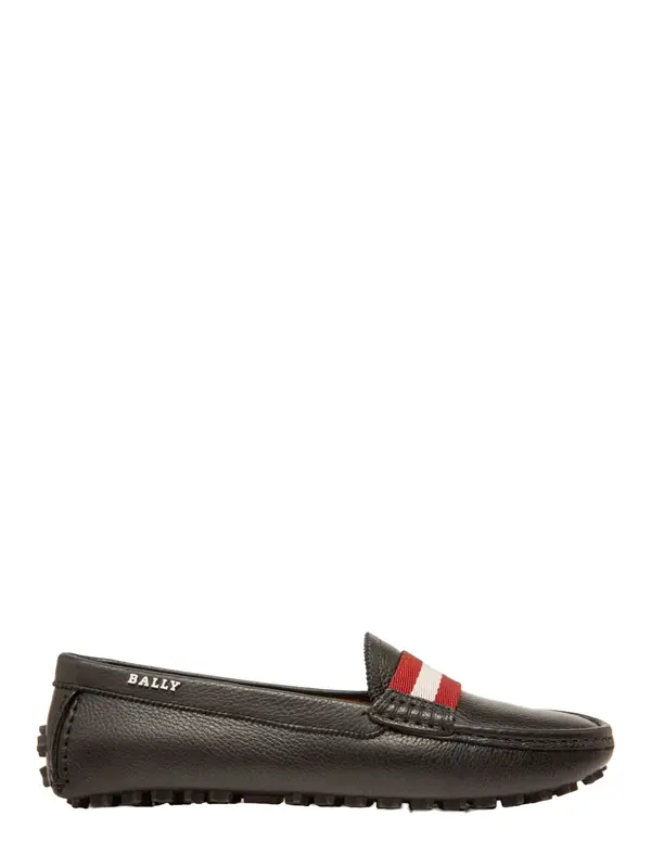 Bally Stripe-detail Loafers - Black