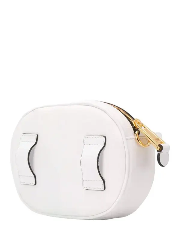 Moschino Frame Teddy Print Belt Bag - White