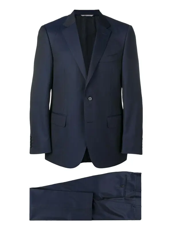 Canali Two-piece Formal Suit - Blue