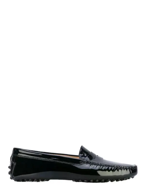 TOD'S Leather Loafers - Black