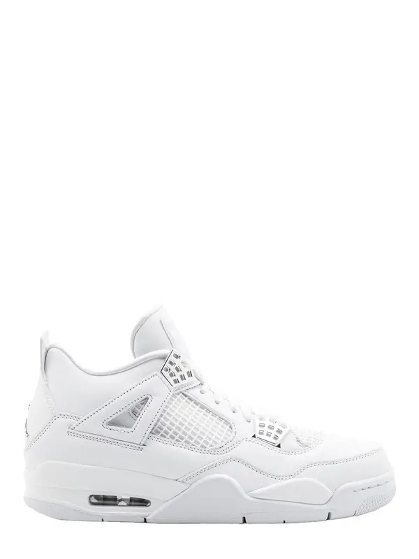 JORDAN Air 4 Retro Pure Money Sneakers - White