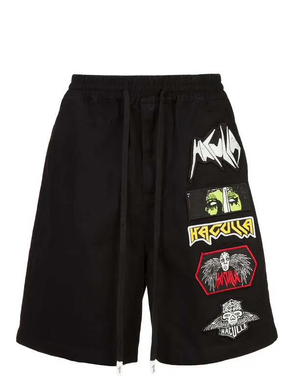 HACULLA. Mad Max Track Shorts - Black