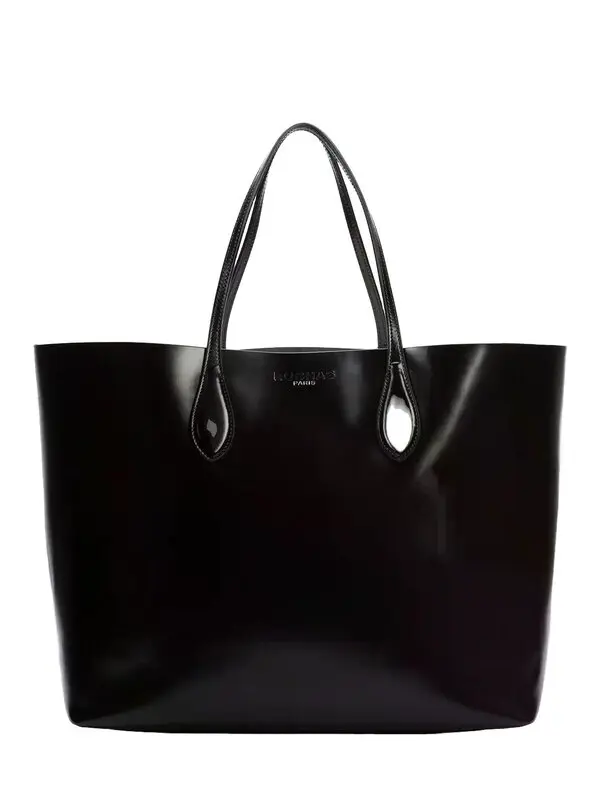 Rochas Leather Tote Bag - Black