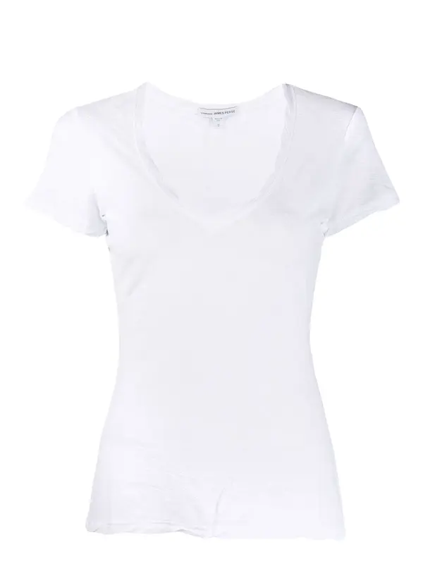 JAMES PERSE Twist Seam T-shirt - White