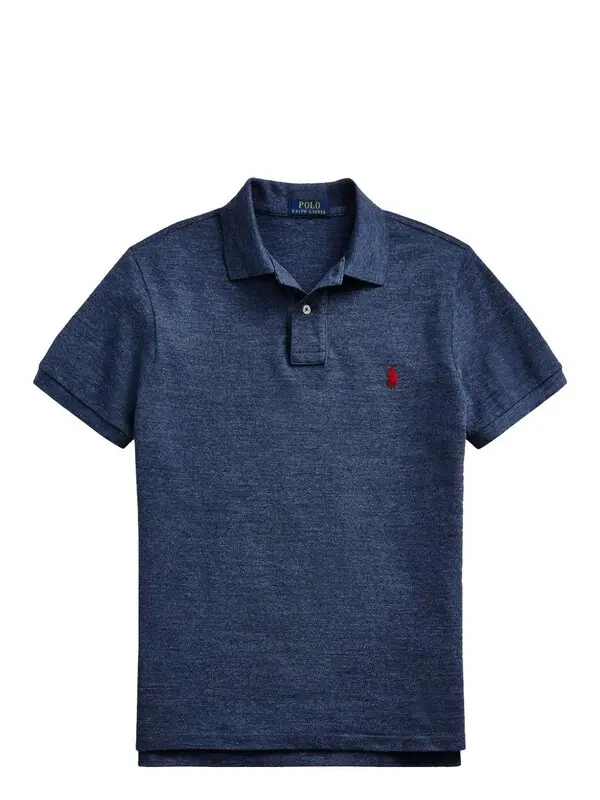 Polo Ralph Lauren Logo-embroidered Polo Shirt - Blue