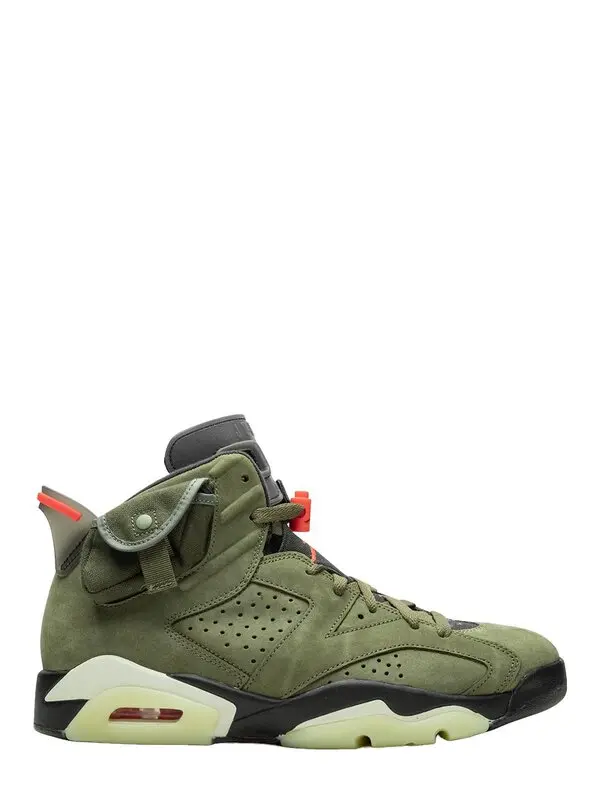 JORDAN X Travis Scott Retro Cactus Jack Sneakers - Green
