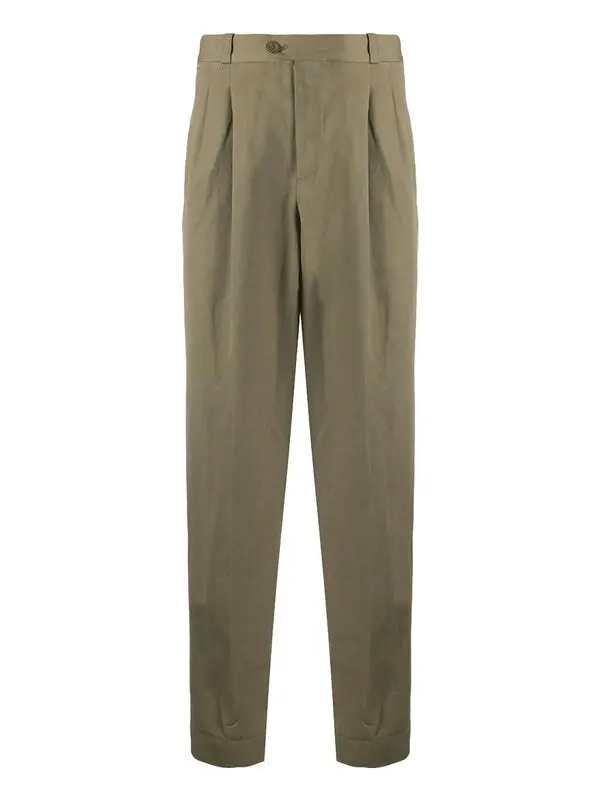 PT TORINO Reportera Tapered-leg Trousers - Green