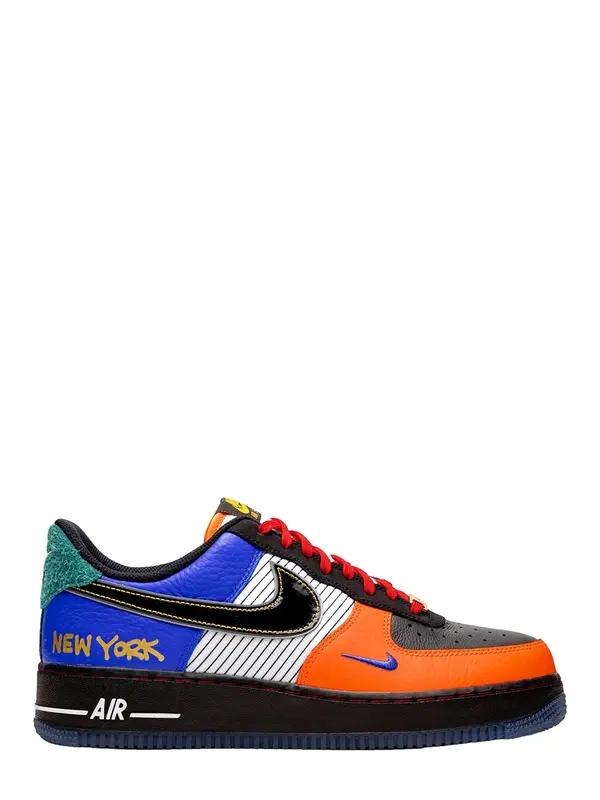 Nike Air Force 1 Low 07 'what The Ny' Sneakers - Black