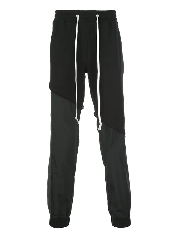GOD'S MASTERFUL CHILDREN Terry Track Pants - Black