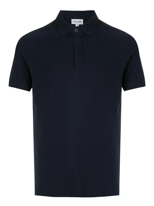 Lacoste Logo Patch Polo Shirt - Blue