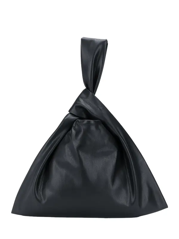 Nanushka Faux Leather Tote - Black