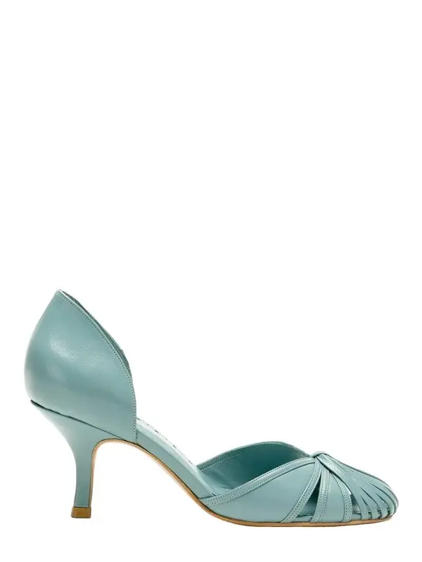 STUDIO CHOFAKIAN Leather Pumps - Blue