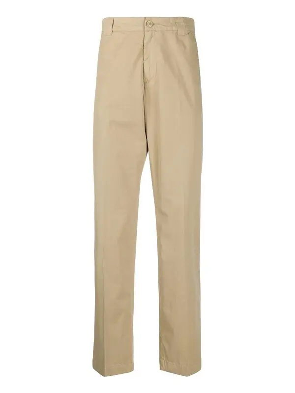 Woolrich Tailored Cotton Trousers - Neutrals