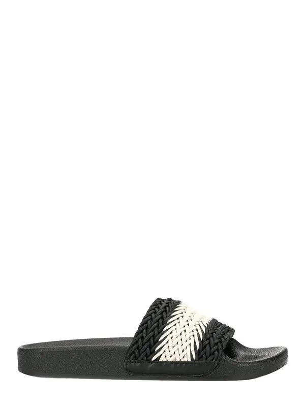 Senso Ezra Woven Slides - Black