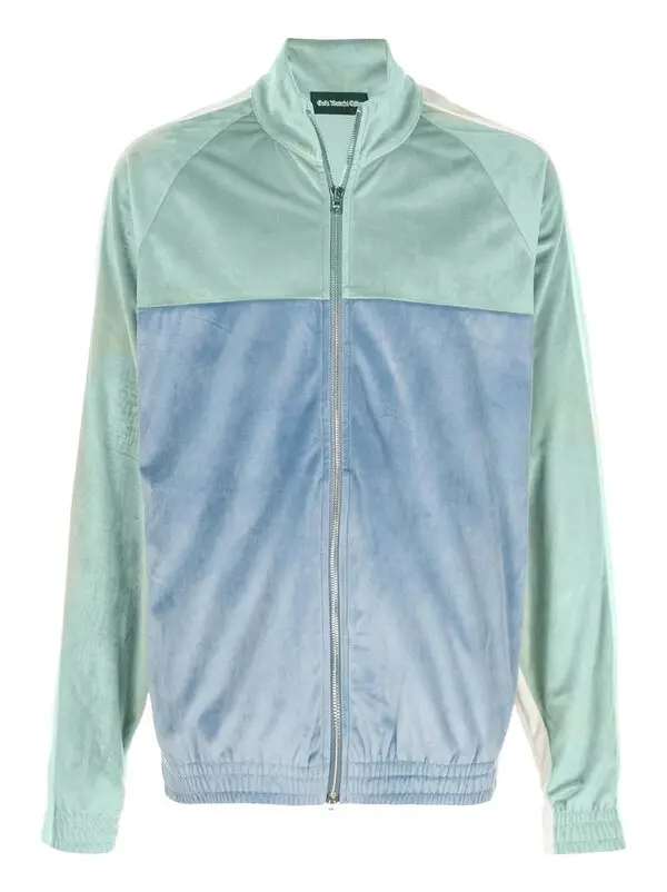GOD'S MASTERFUL CHILDREN Velvet Retro Track Jacket - Green