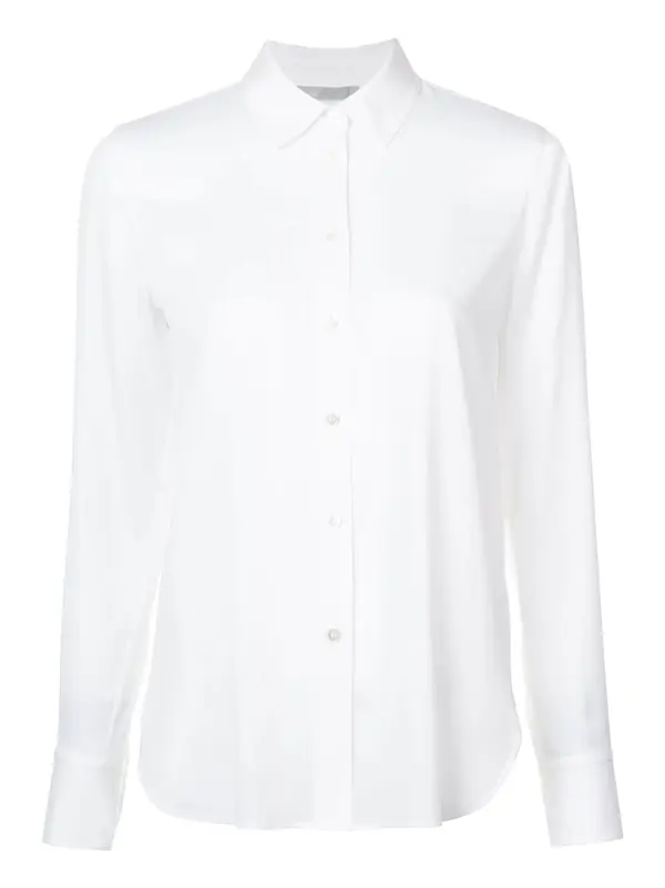 Vince Classic Collar Shirt - White