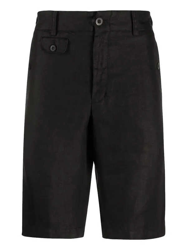 Junya Watanabe Knee-length Cargo Shorts - Black