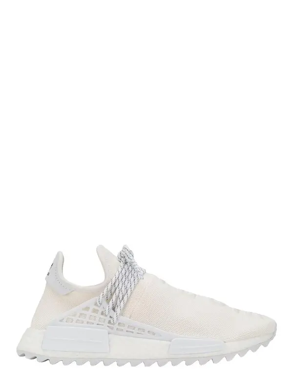 Adidas Pharrell Williams Human Race Nmd Tr "blank Canvas" Sneakers - White