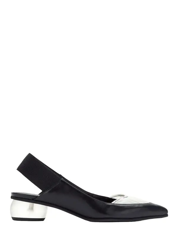 STUDIO CHOFAKIAN Slingback Pumps - Black