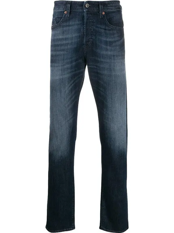 DIESEL® Buster Straight Leg Jeans - Blue