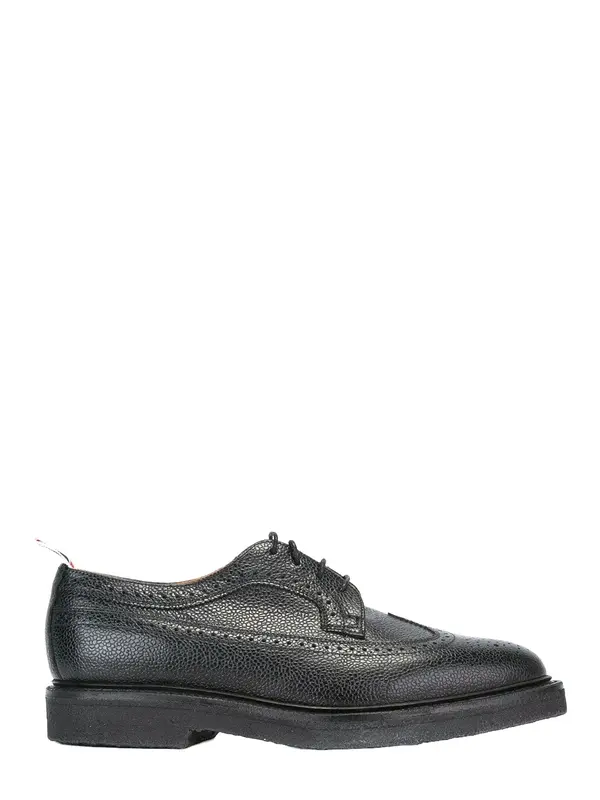 Thom Browne Longwing Leather Brogues - Black