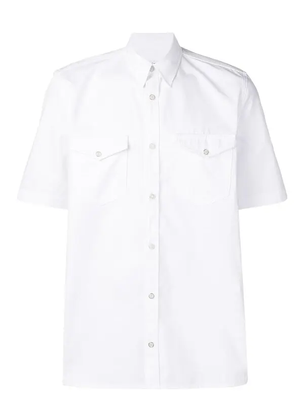 Givenchy Logo Side-stripe Shirt - White