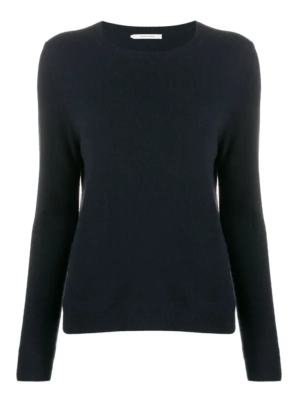 Chinti & Parker Boxy Cashmere Jumper - Blue