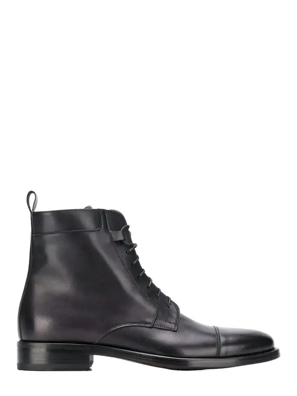 SCAROSSO Totò Nero Ankle Boots - Black