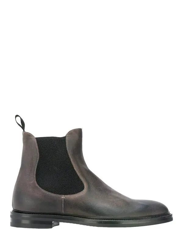 SCAROSSO Hunter Ankle Boots - Grey