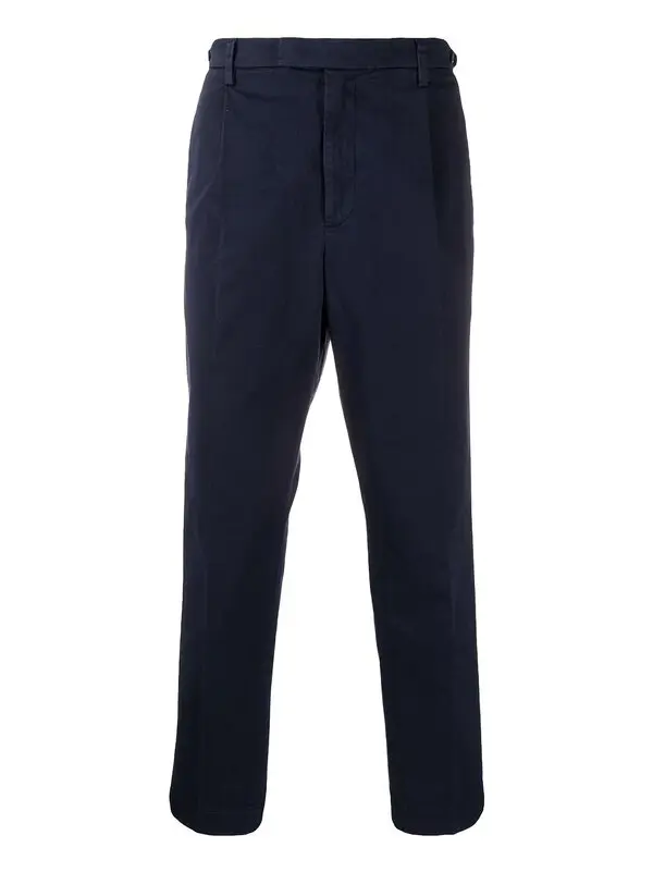 Barena Venezia Tapered Straight Leg Trousers - Blue