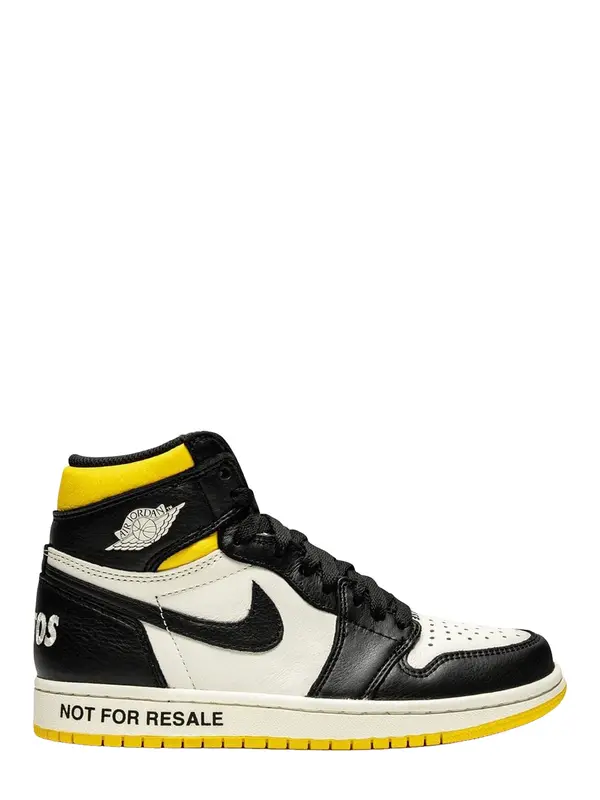 JORDAN Air 1 Retro High Og Nrg Not For Resale Maize Sneakers - Black