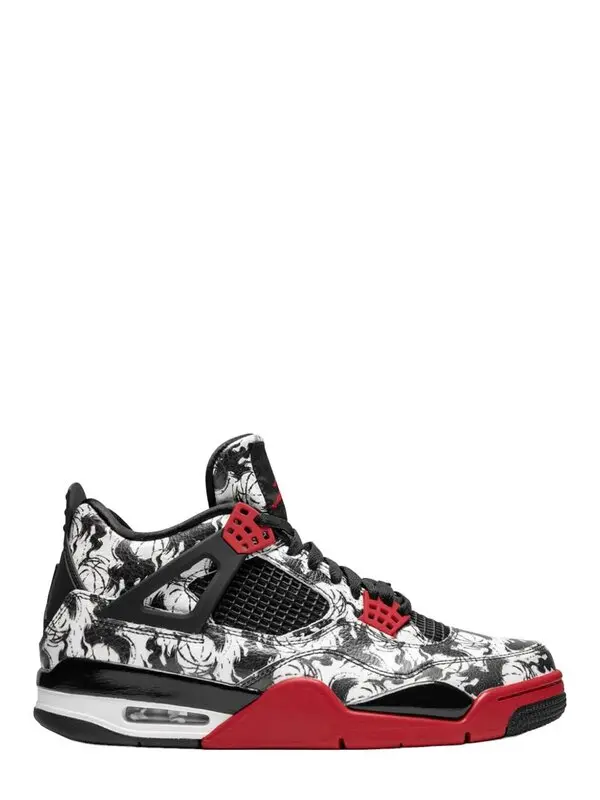 JORDAN Air 4 Retro Singles Day/tattoo Sneakers - Black