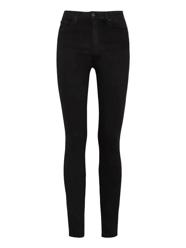 Paige Margot Ultra-skinny High-rise Jeans - Black